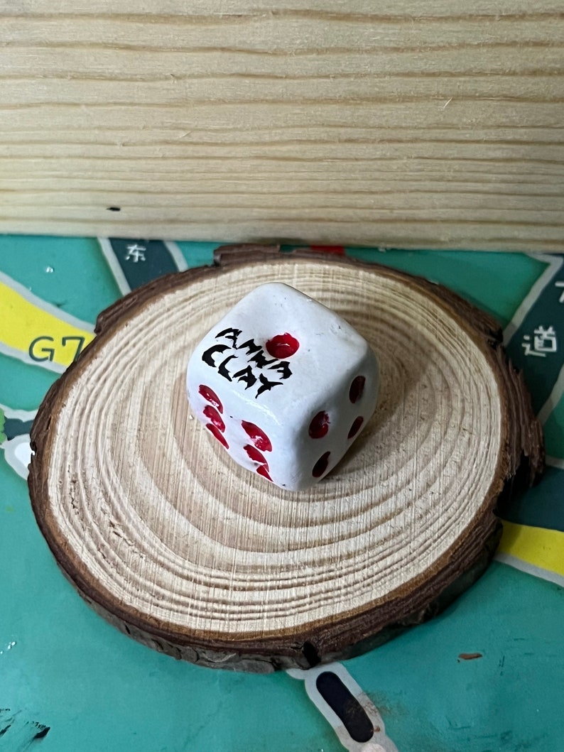 Dice Handmade Clay Dice by Lucy Iao & Angela Lao ANWA CLAY - Etsy UK