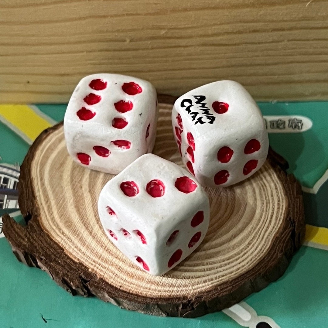 Dice Handmade Clay Dice by Lucy Iao & Angela Lao ANWA CLAY - Etsy UK