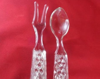 Glass utensils | Etsy