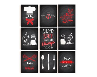 Chalkboard Kitchen Art - Etsy