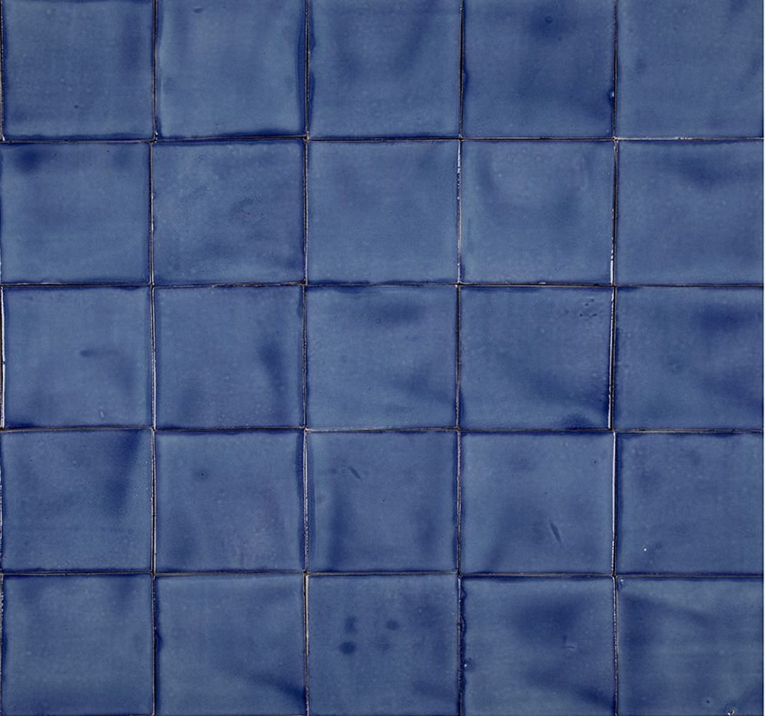 Talavera Single-colour Blue Tiles - Azul Mezclilla Fuerte Azur by ...