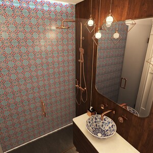 Turkish Tiles Iznik Tiles Stars Oriental Ceramic Wall Tiles From Turkey ...