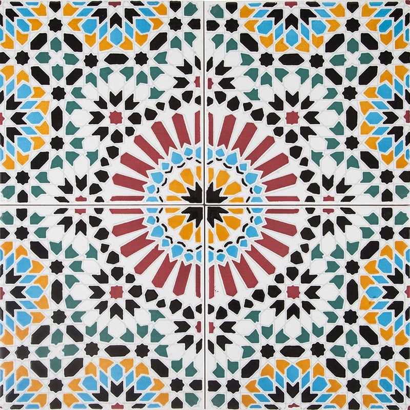 Moroccan Tile Wall Art - Etsy