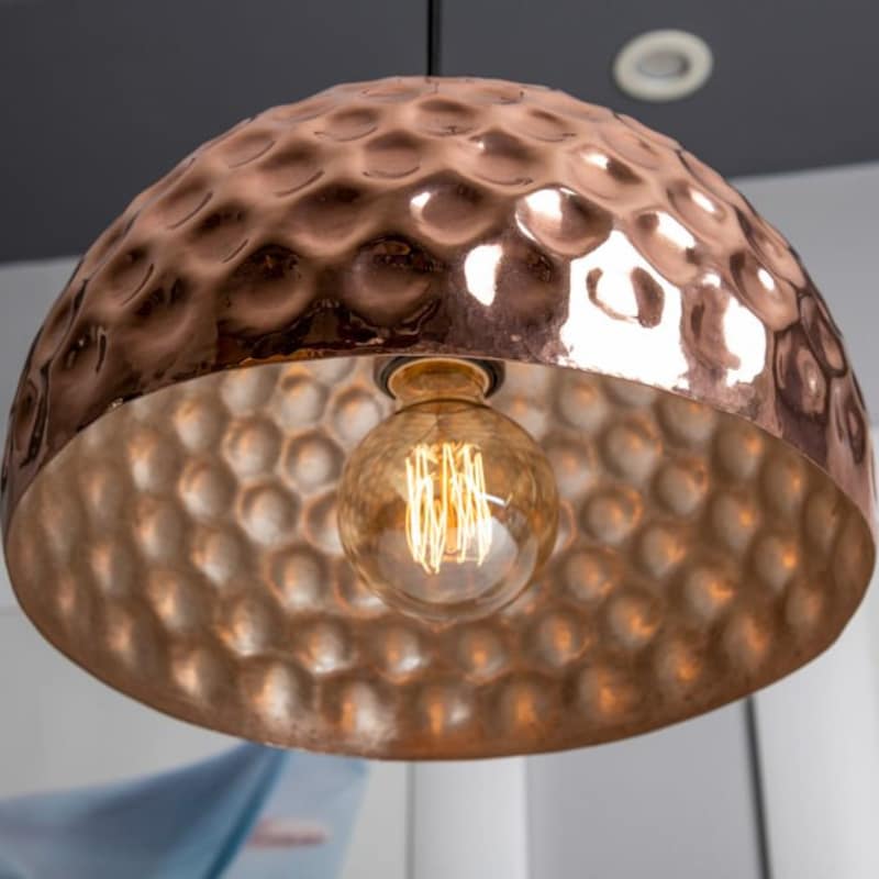 Copper Ceiling Lamp - Etsy