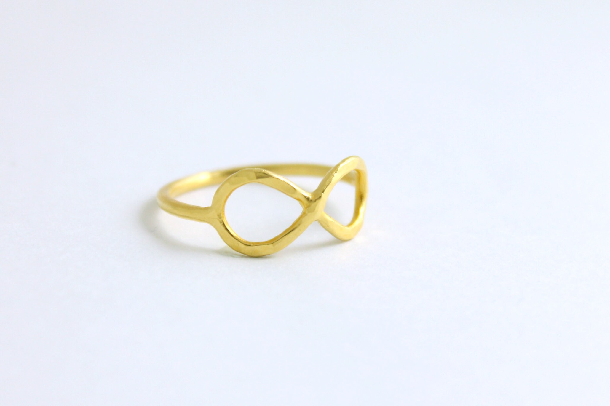Infinity Ring, 14k Gold Ring, Gift Ring for Her, Infinity Wire Ring ...