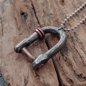 Iron Jewelry Forged Jewelry Forged Iron Pendant Necklace Iron Pendant ...