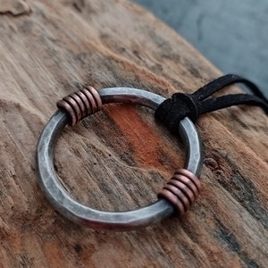 Iron Jewelry Forged Jewelry Forged Iron Pendant Necklace Iron Pendant ...