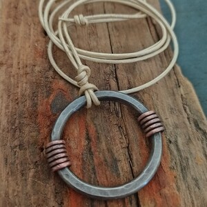Iron Jewelry Forged Jewelry Forged Iron Pendant Necklace Iron Pendant ...