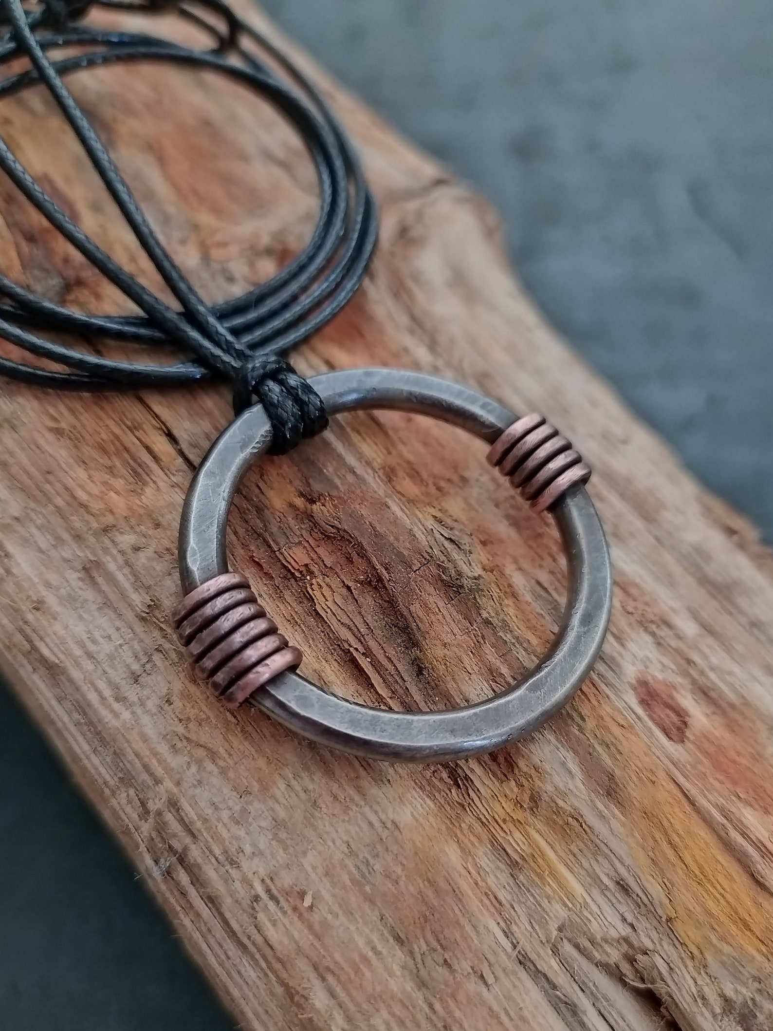Iron Jewelry Forged Jewelry Forged Iron Pendant Necklace Iron Pendant ...