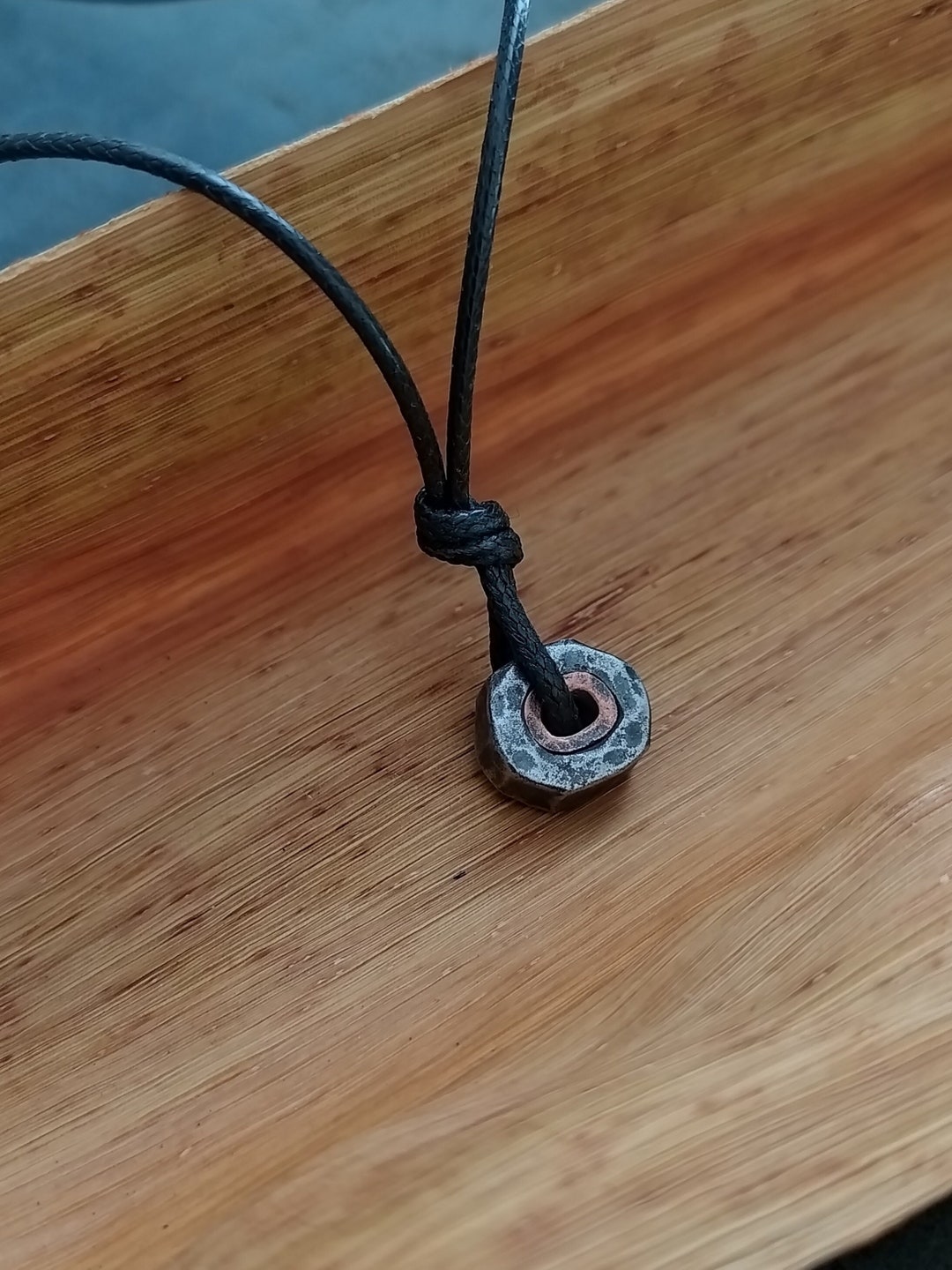 Iron Jewelry Forged Jewelry Forged Iron Nut Bolt Pendant Pendant ...