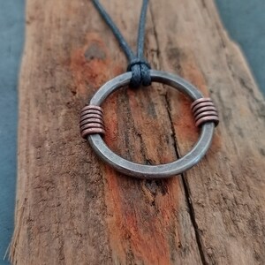 Iron Jewelry Forged Jewelry Forged Iron Pendant Necklace Iron Pendant ...