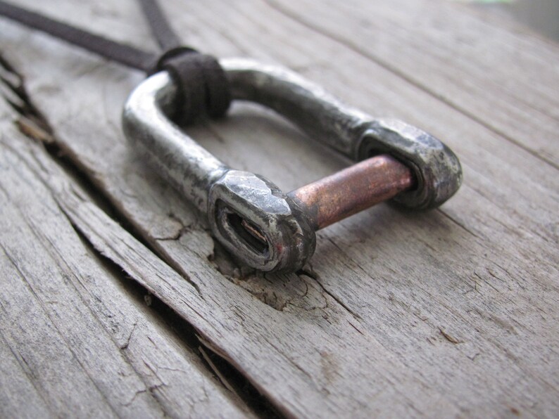 Iron Jewelry Forged Jewelry Forged Iron Pendant Necklace Iron Pendant ...