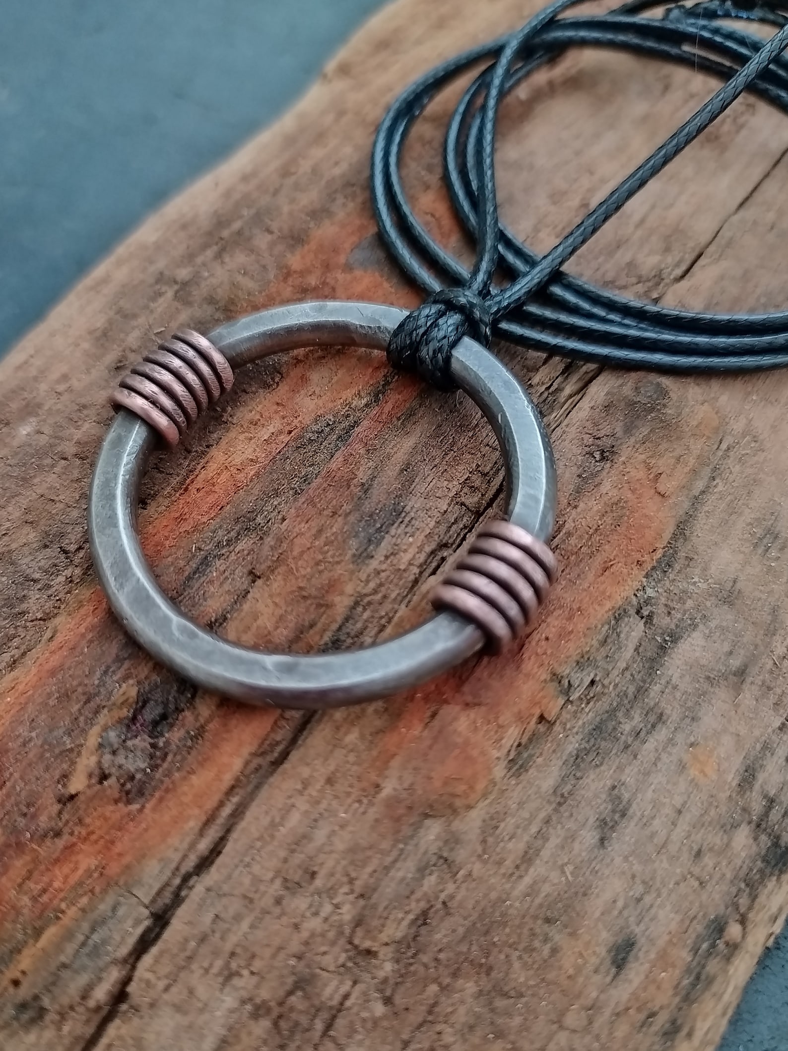 Iron Jewelry Forged Jewelry Forged Iron Pendant Necklace Iron Pendant ...