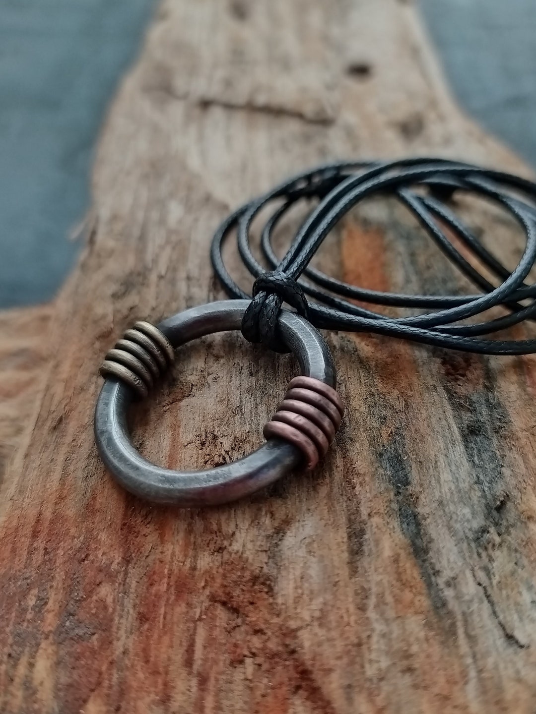 Iron Jewelry Forged Jewelry Forged Iron Pendant Necklace Iron Pendant ...