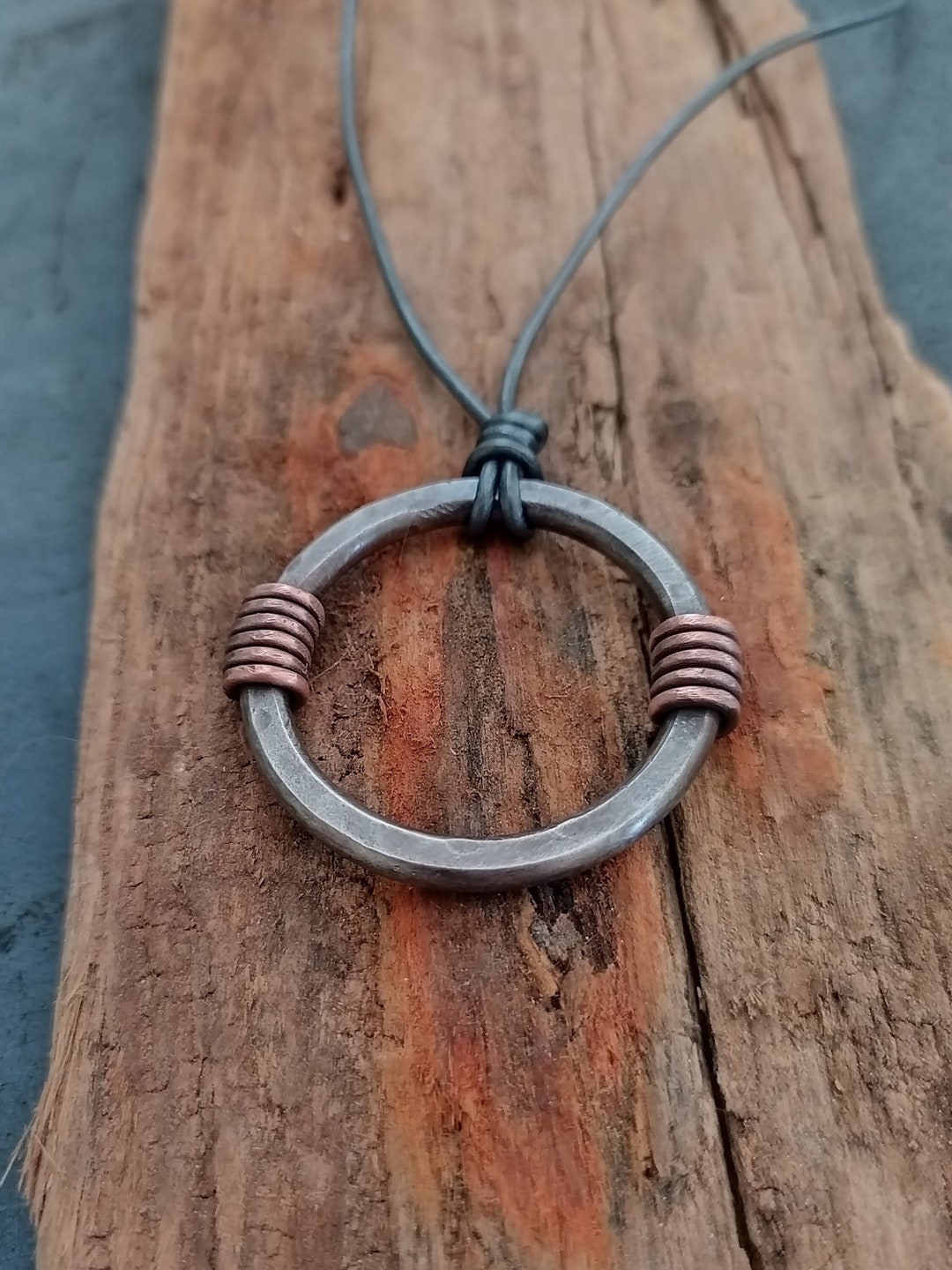 Iron Jewelry Forged Jewelry Forged Iron Pendant Necklace Iron Pendant ...