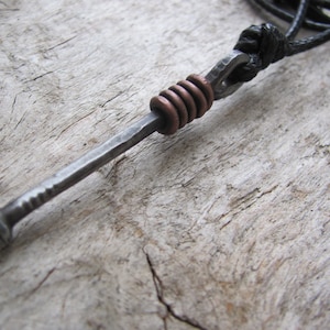 Iron Jewelry Forged Jewelry Forged Iron Pendant Necklace Iron Pendant ...