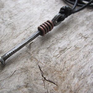 Iron Jewelry Forged Jewelry Forged Iron Pendant Necklace Iron Pendant ...