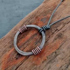 Iron Jewelry Forged Jewelry Forged Iron Pendant Necklace Iron Pendant ...