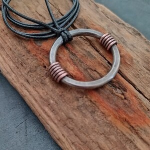 Iron Jewelry Forged Jewelry Forged Iron Pendant Necklace Iron Pendant ...