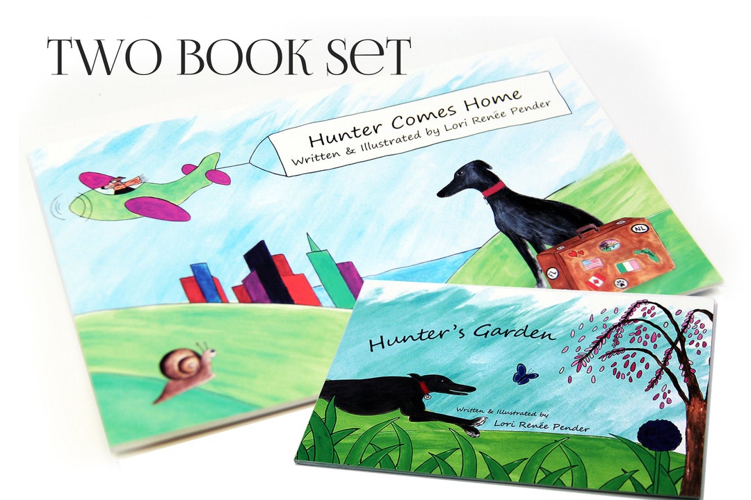 Greyhound Children's Book Set. 2 Book Set. Retired Greyhound Adopt ...