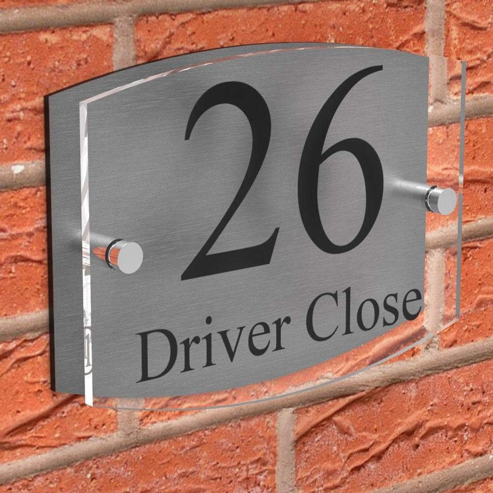 Acrylic House Signs - Etsy UK