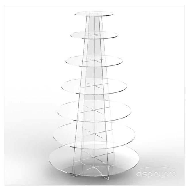 Round Acrylic Cupcake Stands - Etsy UK