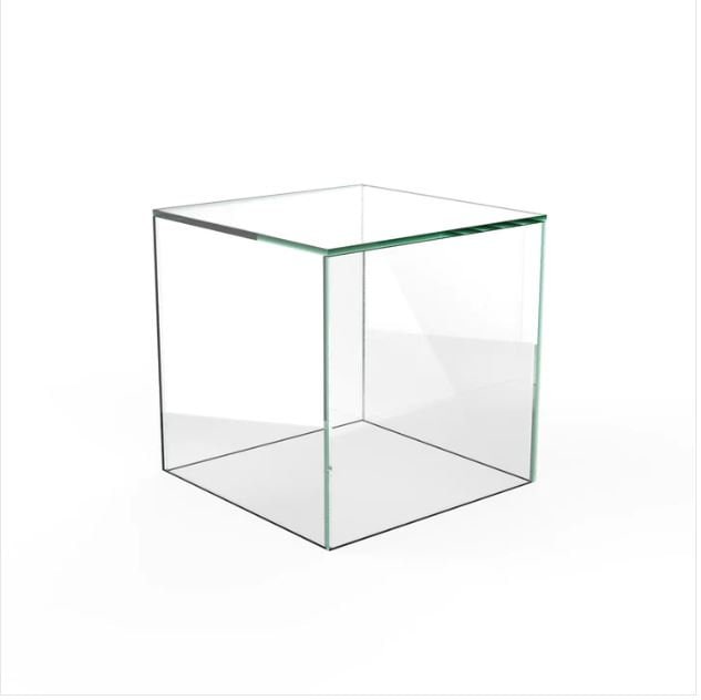 Glass Effect Acrylic Cubes 5 Sided - Etsy UK