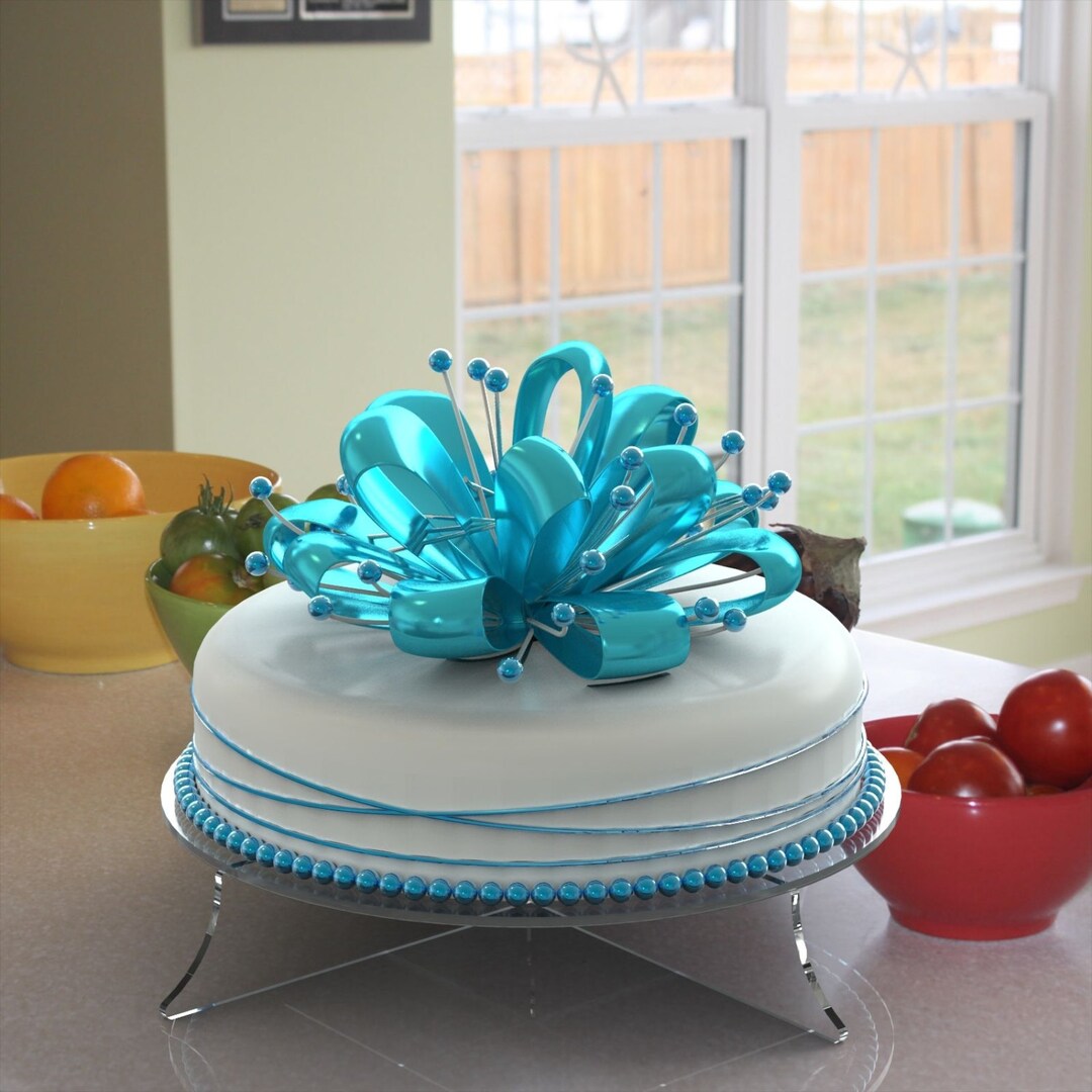 Acrylic Cake Riser Stand - Etsy UK