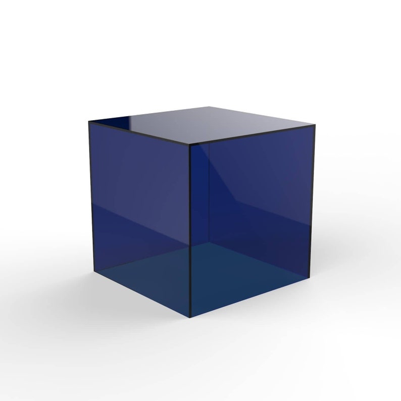 Acrylic Cubes 5 Sided - Etsy UK