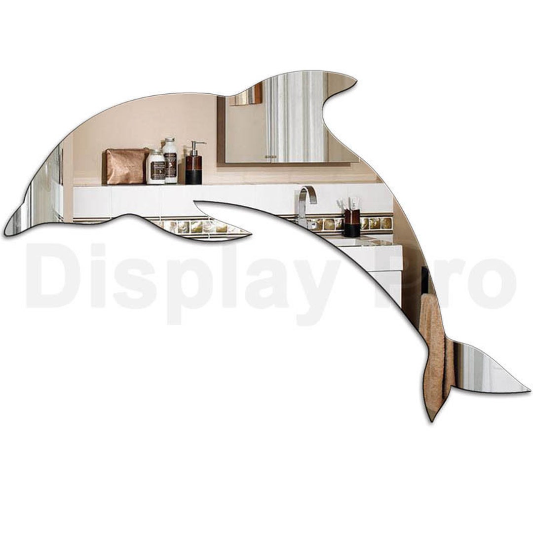 Acrylic Kids Dolphin Mirror - Made in UK - Etsy UK