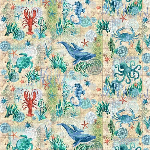 Studio E Fabric Deep Blue Sea Fabric Collection - Etsy