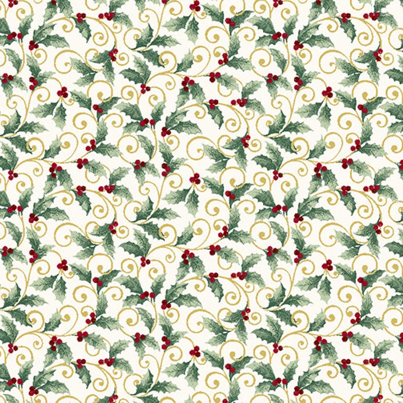 Benartex Winter Elegance Fabric Collection | Etsy