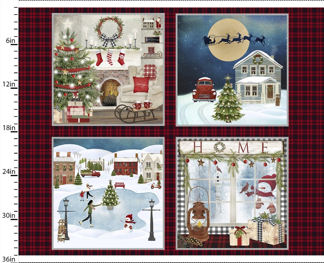 3wishes Fabric A Christmas to Remember Fabric Collection - Etsy