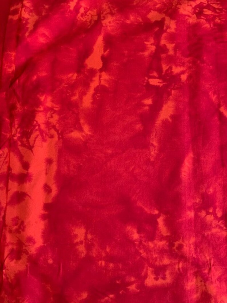 Batik by Mirah Fabric Red Collection - Etsy