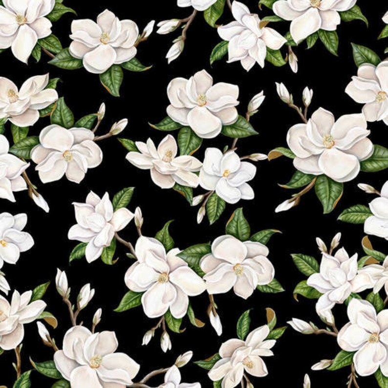 Blank Textiles Magnolia Mania Fabric Collection - Etsy