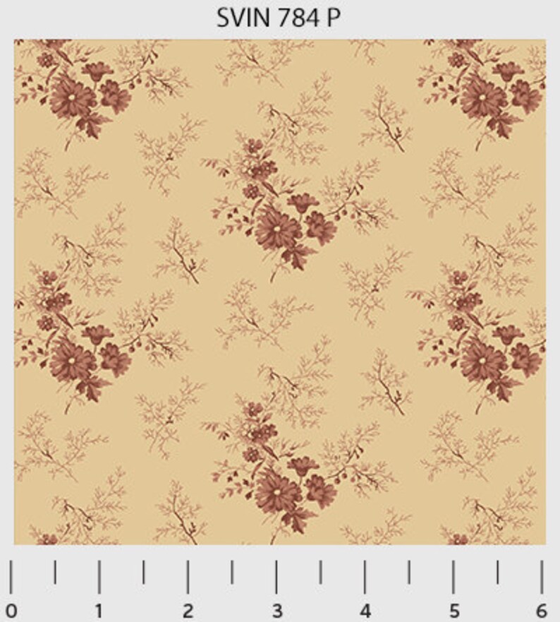 Southern Vintage Fabric Washington St Studio - Etsy