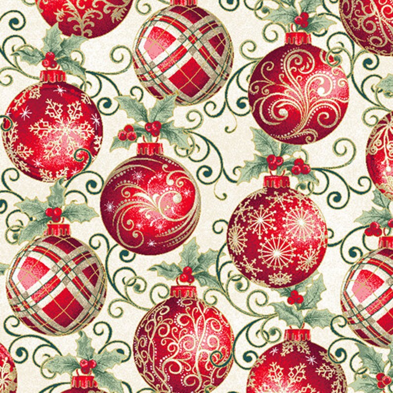 Benartex Winter Elegance Fabric Collection - Etsy