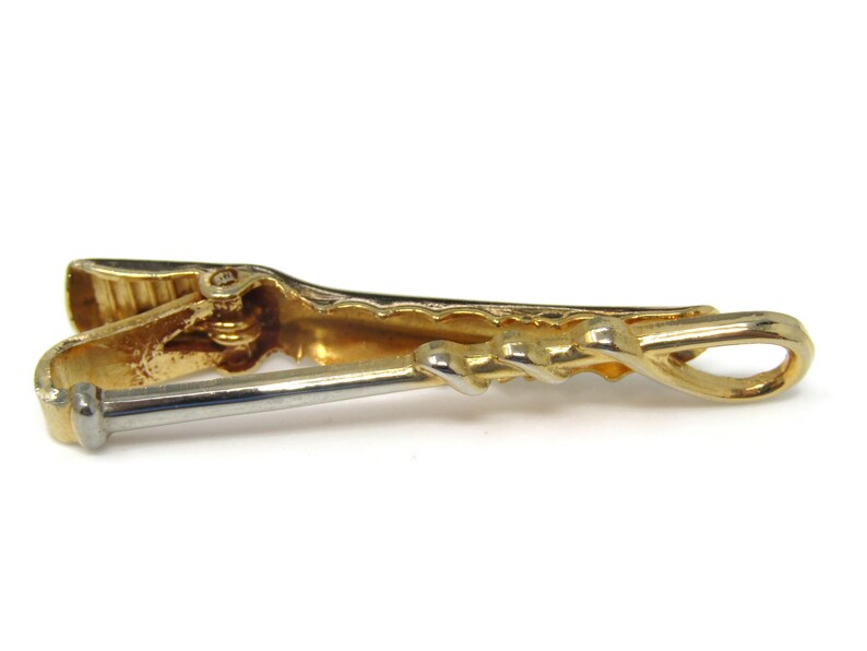 Horse Jockey Whip Tie Clip Tie Bar: Vintage Gold Tone Stand - Etsy