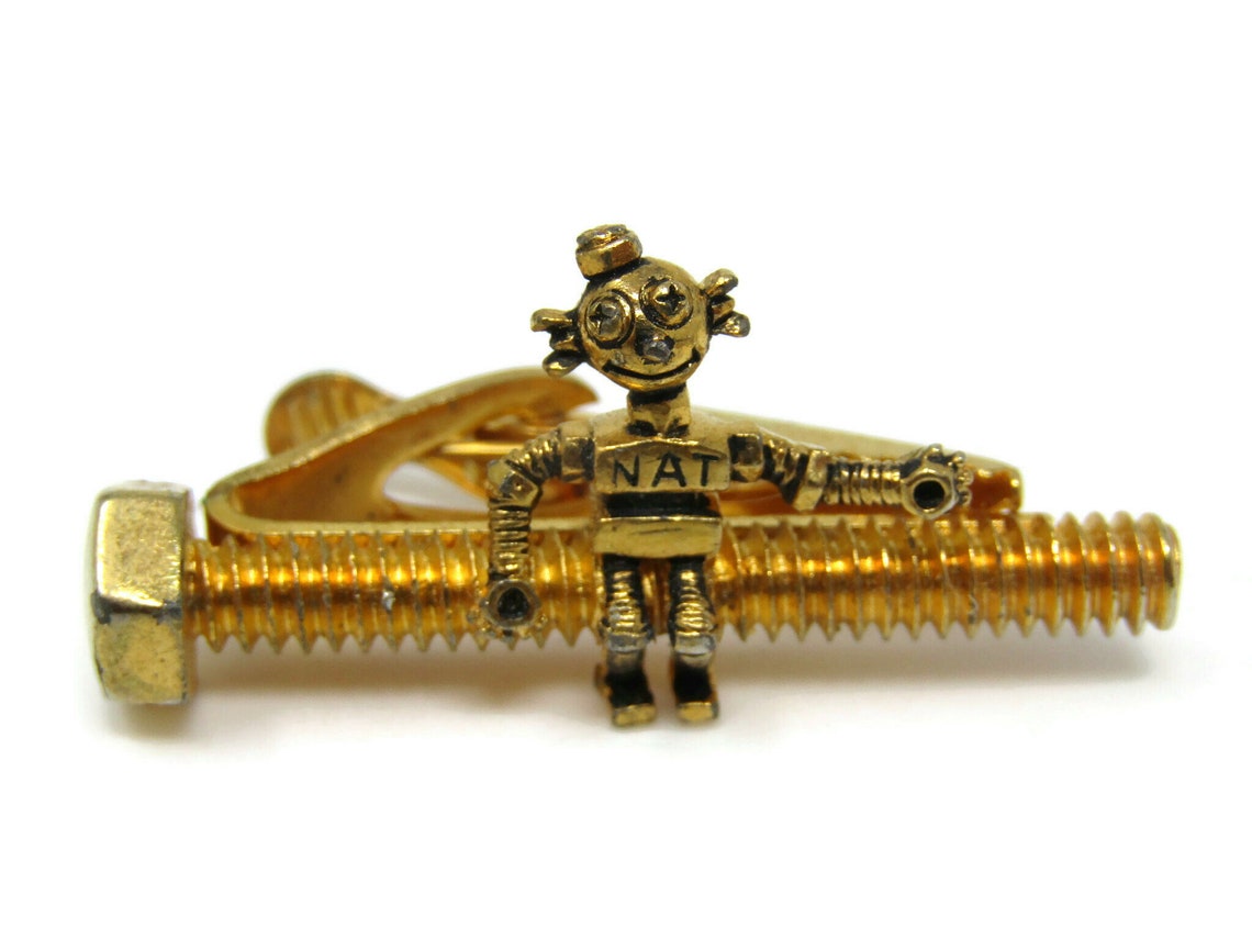 NAT Robot Screw National Screw and Mfg Co Cleveland Tie Clip - Etsy UK