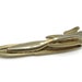 USAF Air Force Military Jet Tie Clip Bar Gold Tone Vintage Men's ...