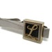 Letter L Initial Cursive Design Tie Clip Bar Faded Silver Tone - Etsy