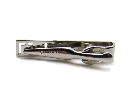 Vertical Lines And Square Tie Bar Men's Jewelry Tie C… - Gem