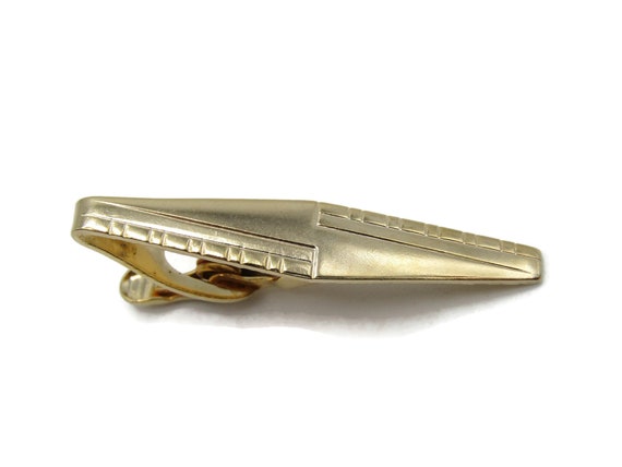 Diamond Shape Edged Edge Details Gold Tone Modernist … - Gem