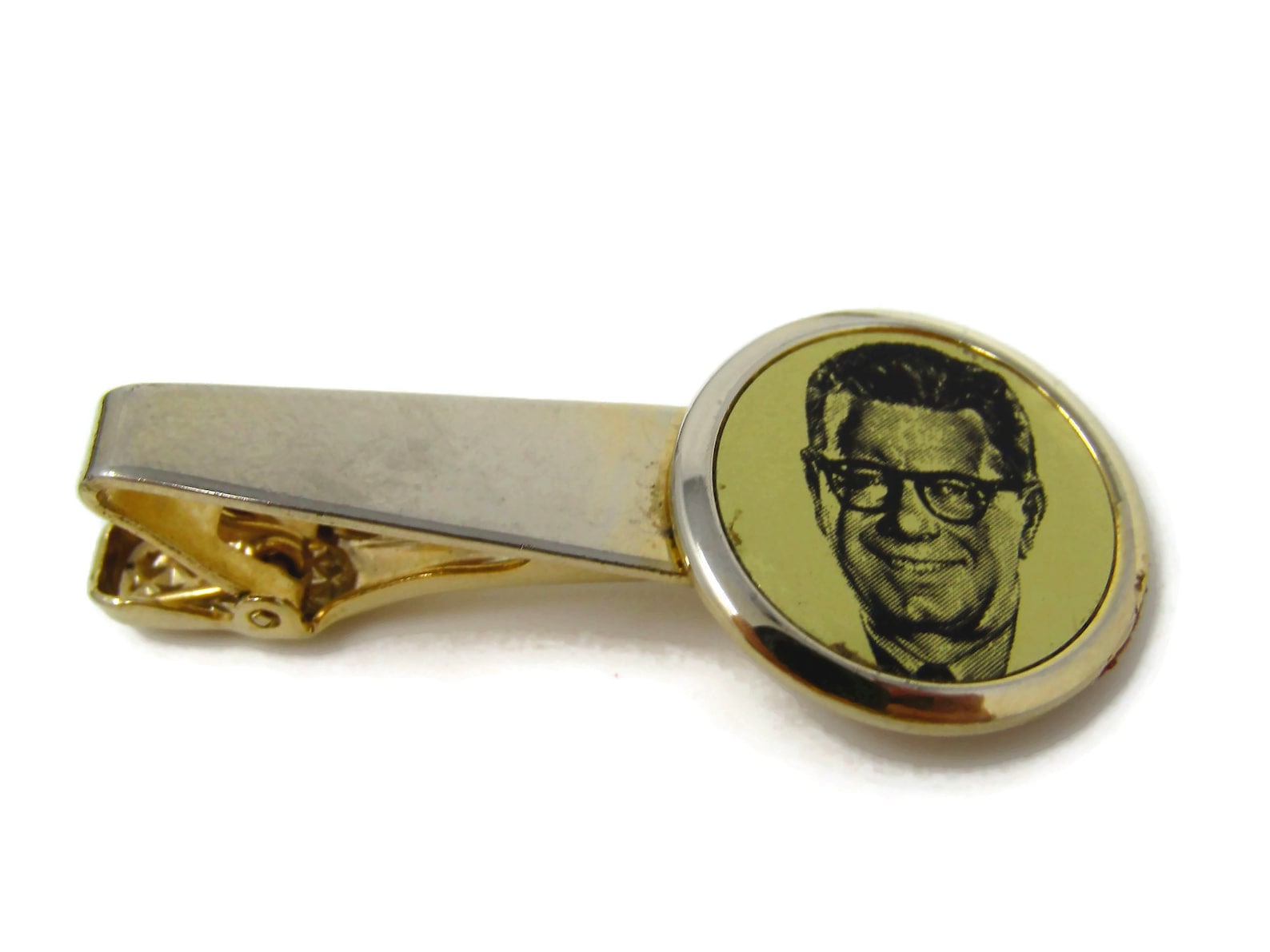 Cool Tie Bar Tie Clip Vintage Man Portrait Design Rare - Etsy