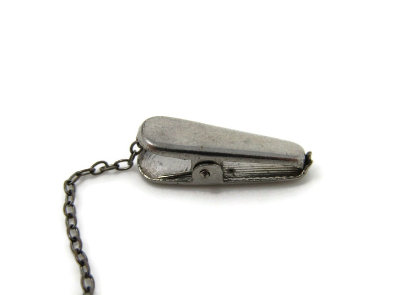 Antique Dress Clips on Chain One Slides Along the Chain - Etsy