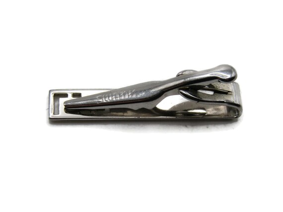 Vertical Lines And Square Tie Bar Men's Jewelry Tie C… - Gem