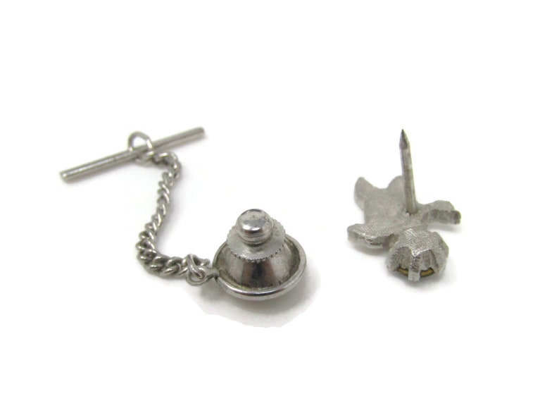 Duck Bird Tie Pin Tack Vintage: Beautiful Design Blue Jewel - Etsy