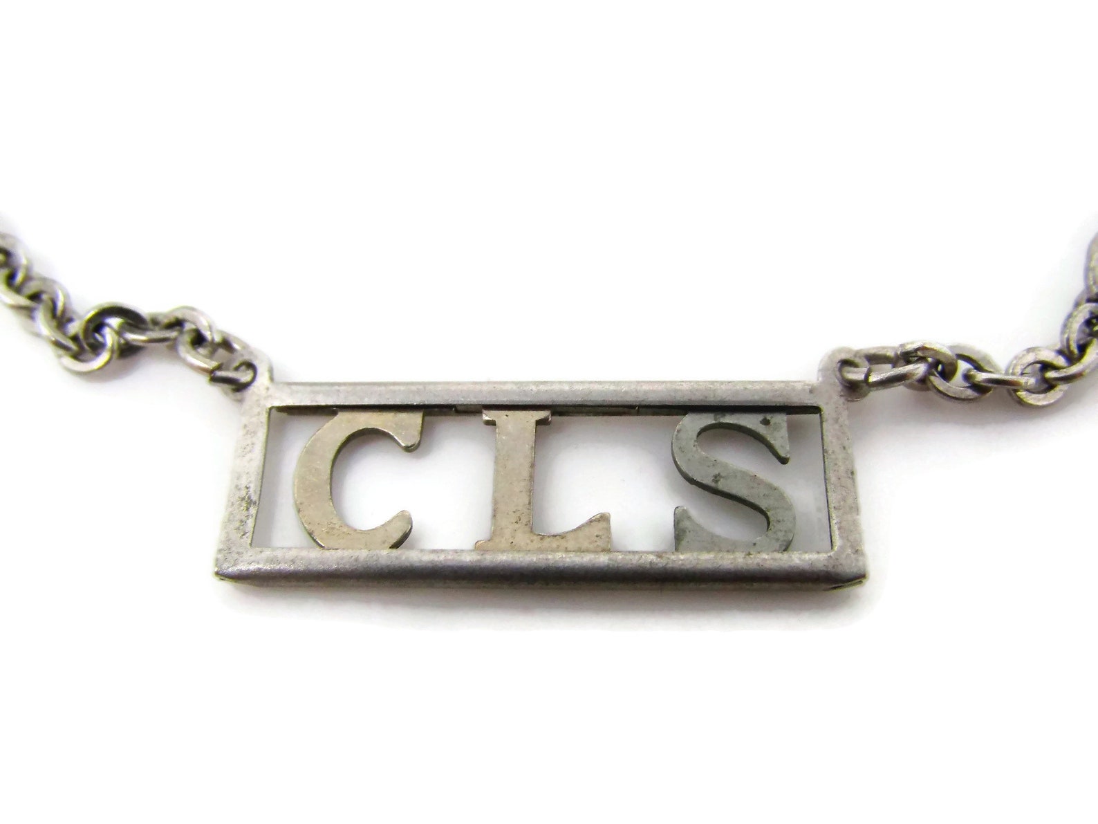 Vintage Tie Bar Clip: CLS Letters Initials cls - Etsy