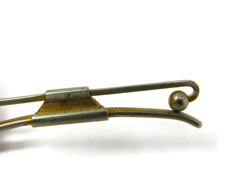 Vintage Collar Bar Clip Curled Ball End Style - Etsy
