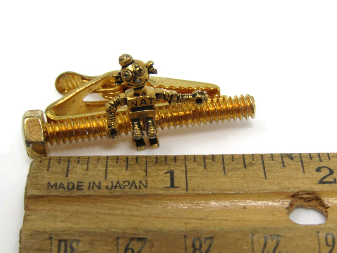 NAT Robot Screw National Screw and Mfg Co Cleveland Tie Clip - Etsy UK